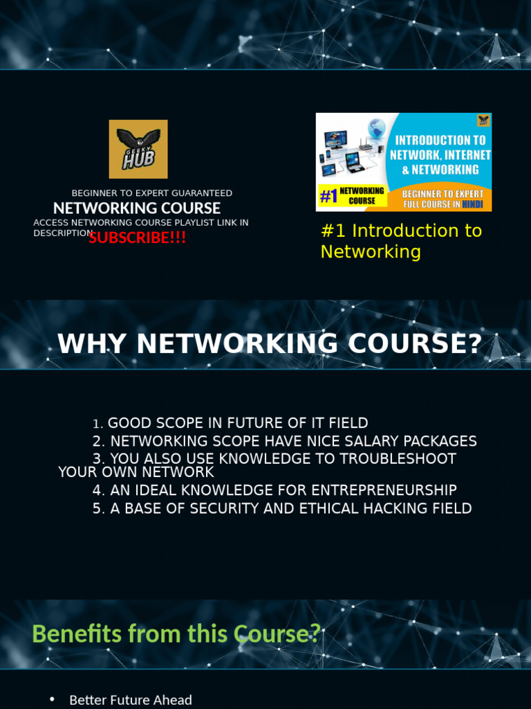 #1 Introduction To Computer Hardware | PDF | Computer Network | Internet Access