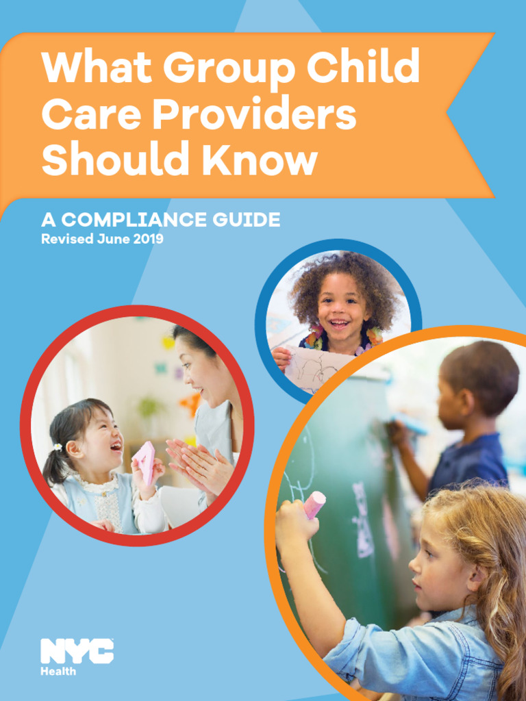 Group Child Care Center Compliance Guide | PDF | Child Care | Teachers