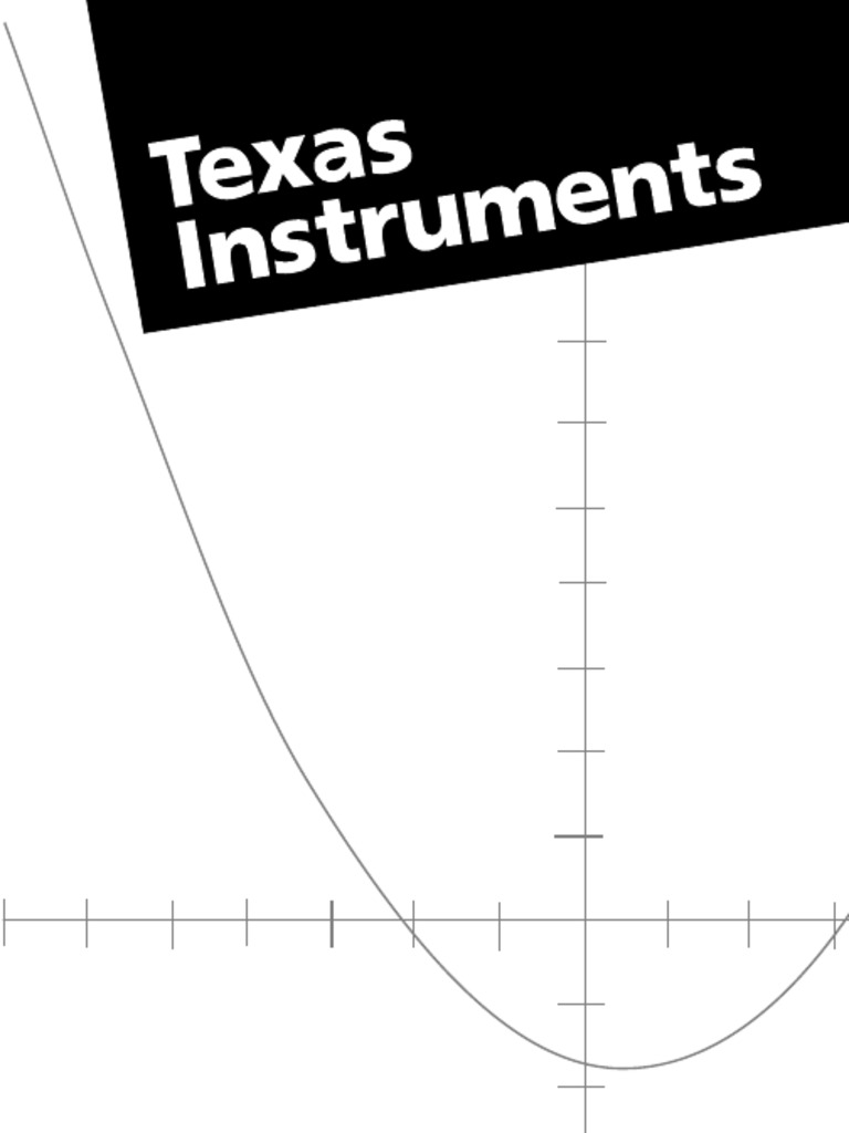 Texas Instruments TI-83 Plus Graphing Calculator | PDF