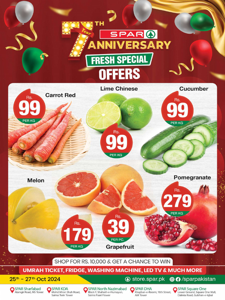 SPAR 7 Anniversary 25 Oct - 14 Nov 2024 | PDF