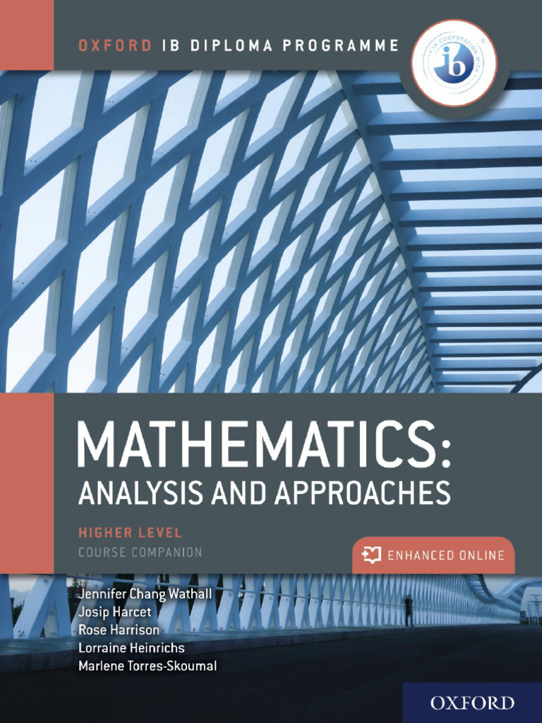 Mathematics HL - Analysis and Approaches - OXFORD 2019 | PDF