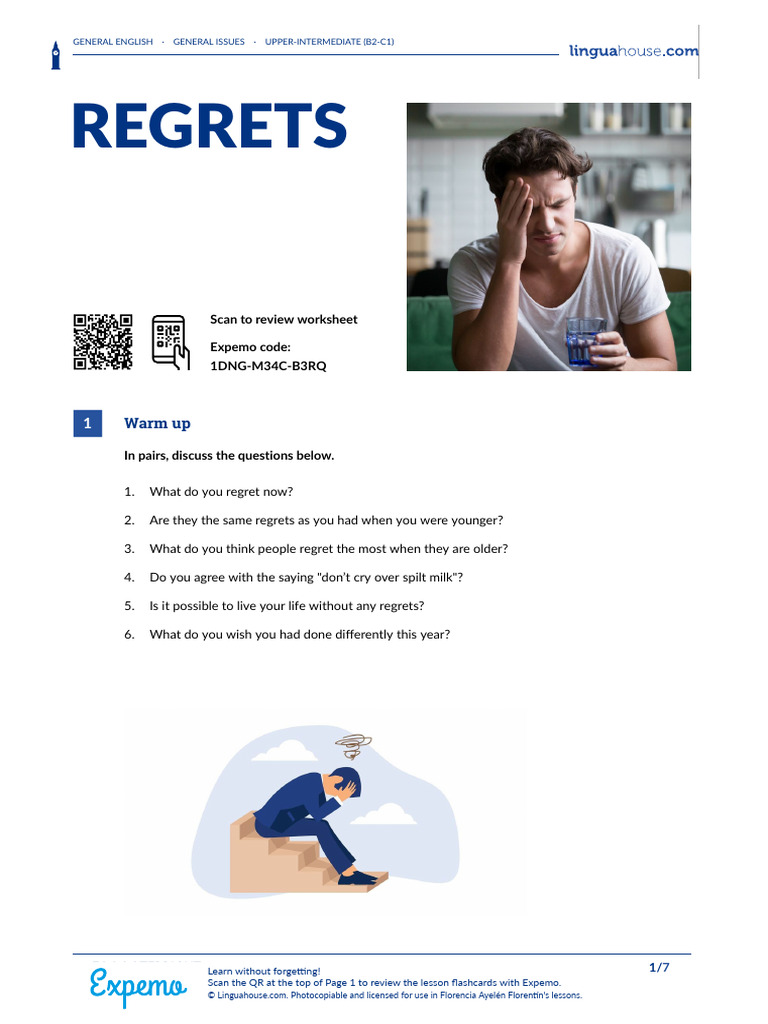Regrets British English Teacher | PDF