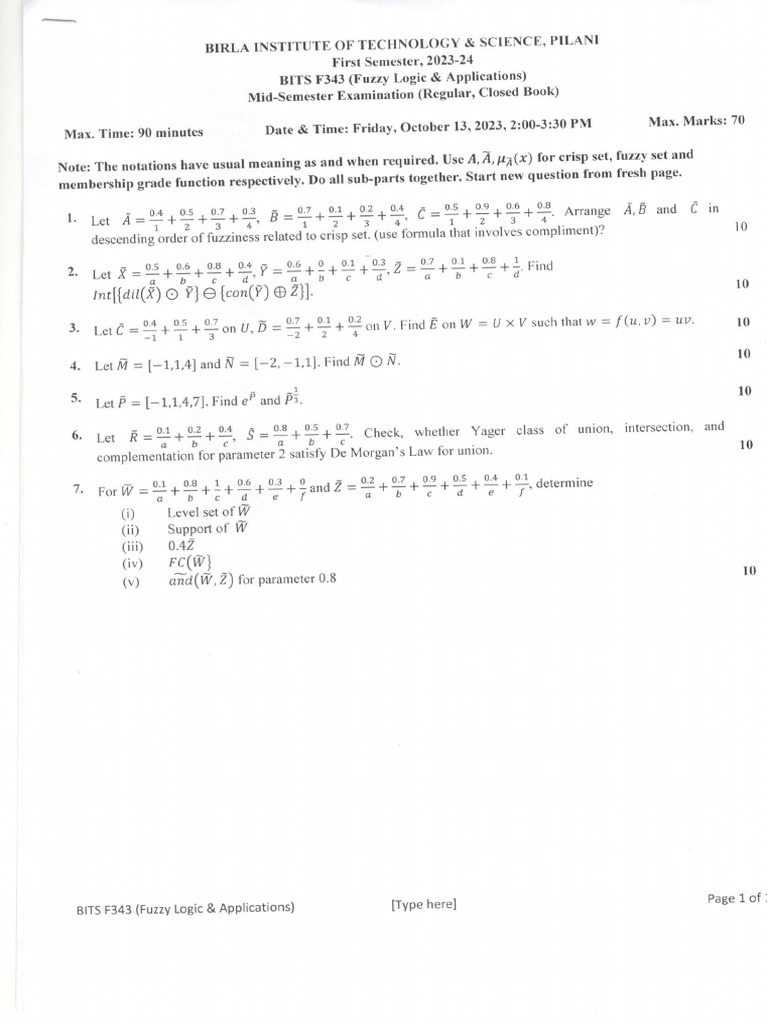 Midsem 2023 (Solved) | PDF