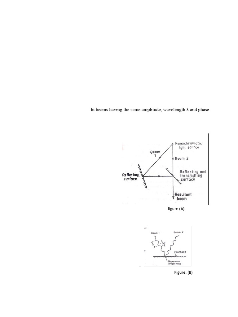 Interferometry .Module 8 | PDF | Interferometry | Optics