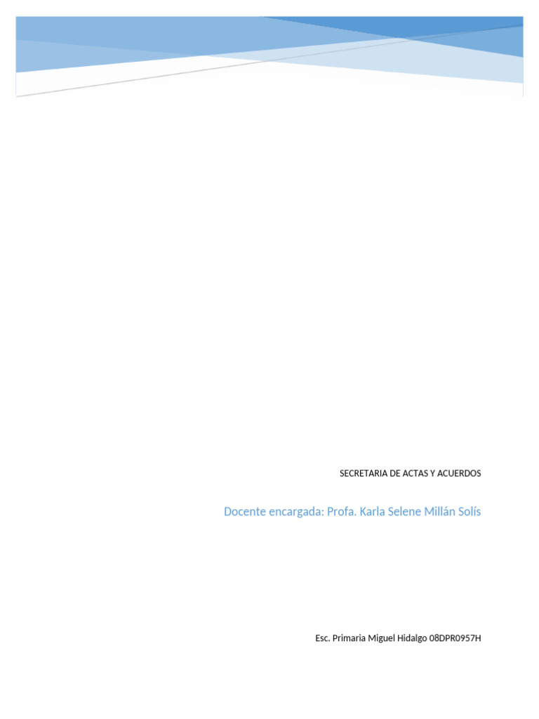Plan de Comisión Actas y Acuerdos | PDF