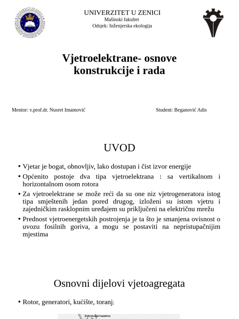Energija Vjetra | PDF