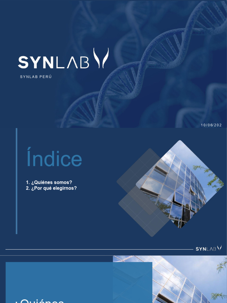 Presentación - Synlab Peru | PDF