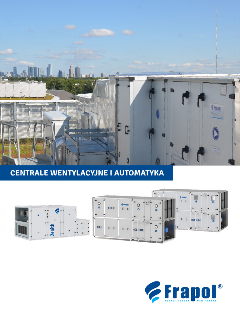 Katalog Centrale Wentylacyjne Frapol | PDF