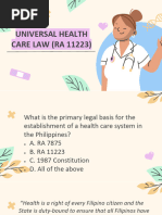 Universal Health Care Act (RA 11223) | PDF | Health Care | Universal ...