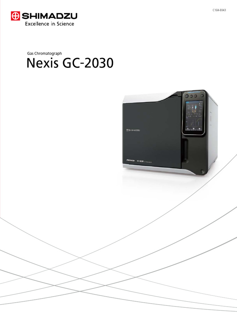 GC-2030 - Product Brochure | PDF | Gas Chromatography | Chromatography