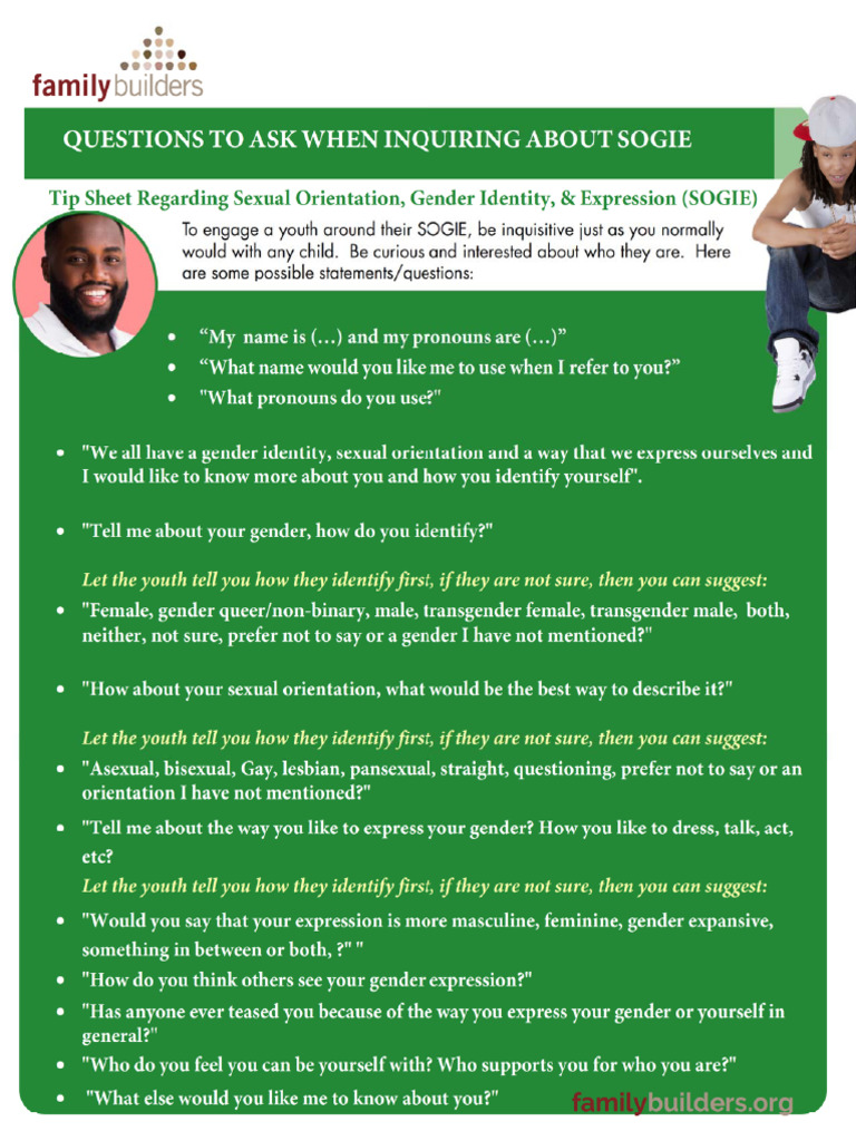 Sogie Questions | PDF