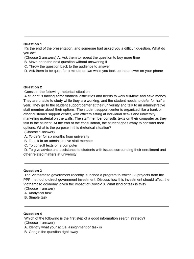 Strategies for Academic Challenges | PDF | Artificial Intelligence ...
