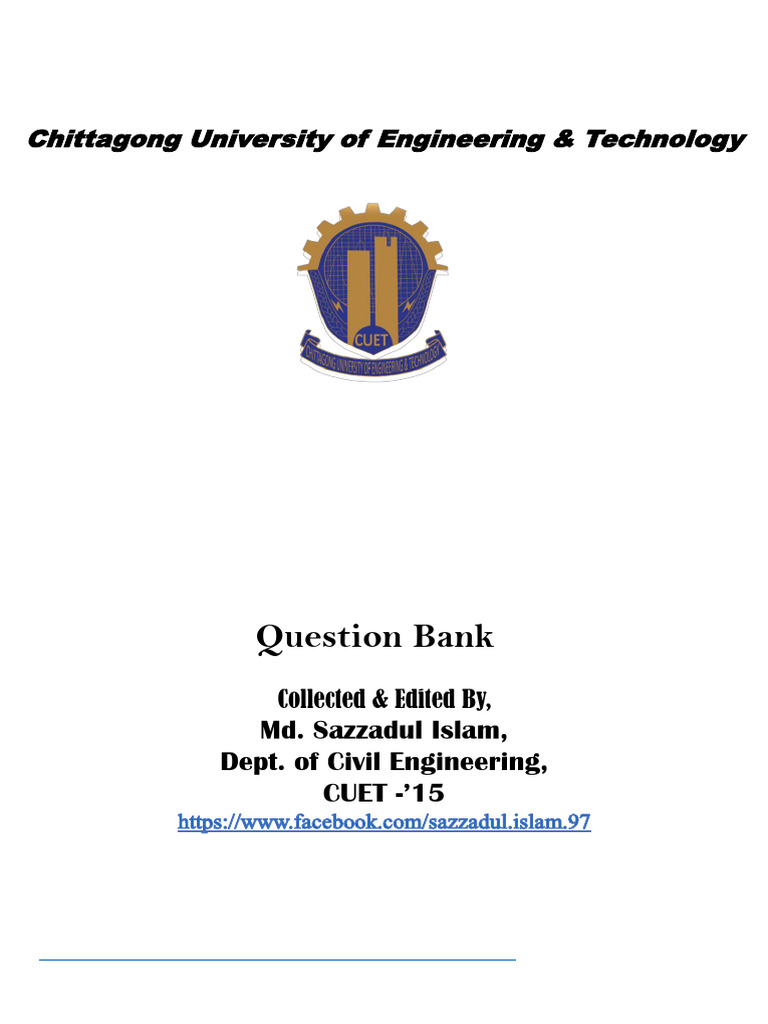 CUET Question Bank | PDF
