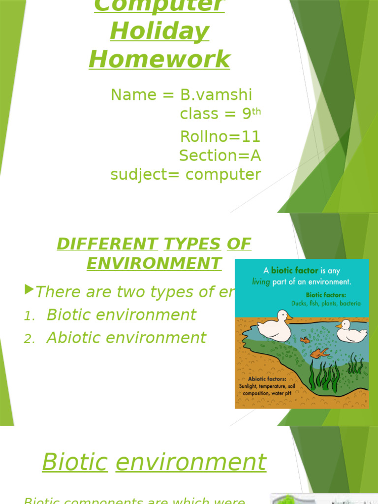 Types of Environments and Resources | PDF | Natural Environment | Nature