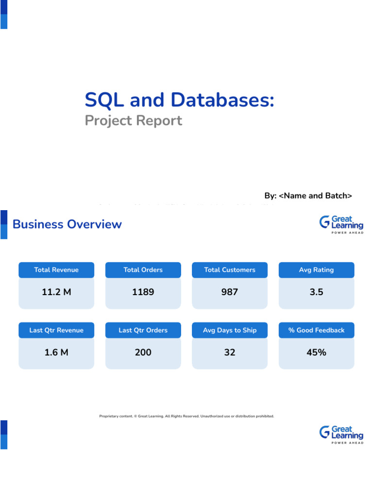 New Wheels Sample QBR Template | PDF