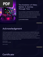 The Evolution of Video Games, A Journey Through Decades | PDF | Games ...