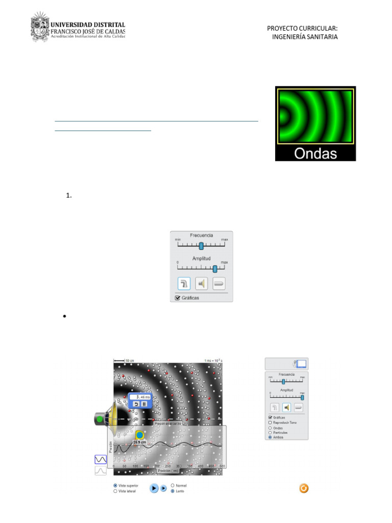 Taller Ondas | PDF | Difracción | Olas