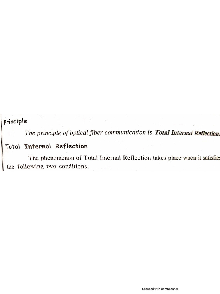 Unit 5 Fiber Optics | PDF