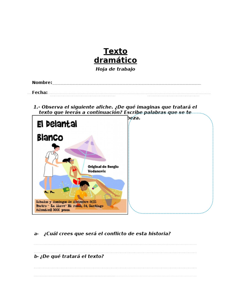 Análisis de "El Delantal Blanco" | PDF