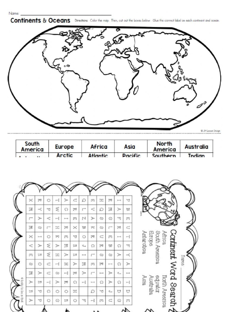Blank Maps and Tasks | PDF