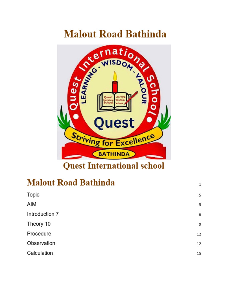 Physics Project File 1 | PDF | Capacitor | Electrical Equipment