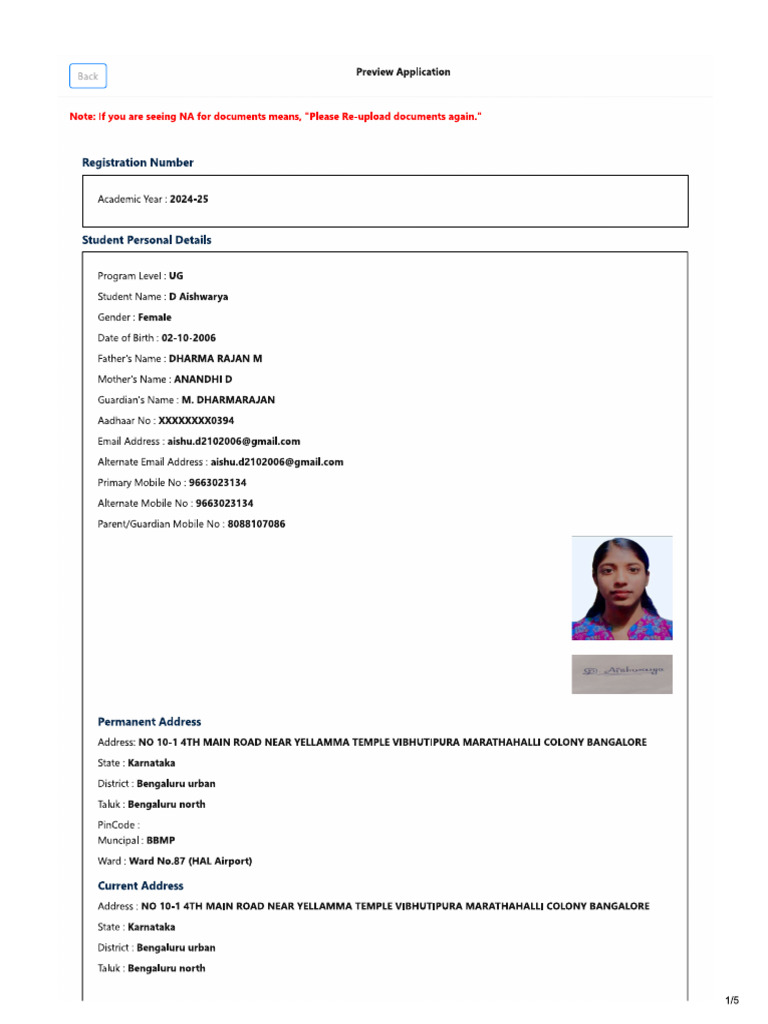 Aishwarya Uucms | PDF