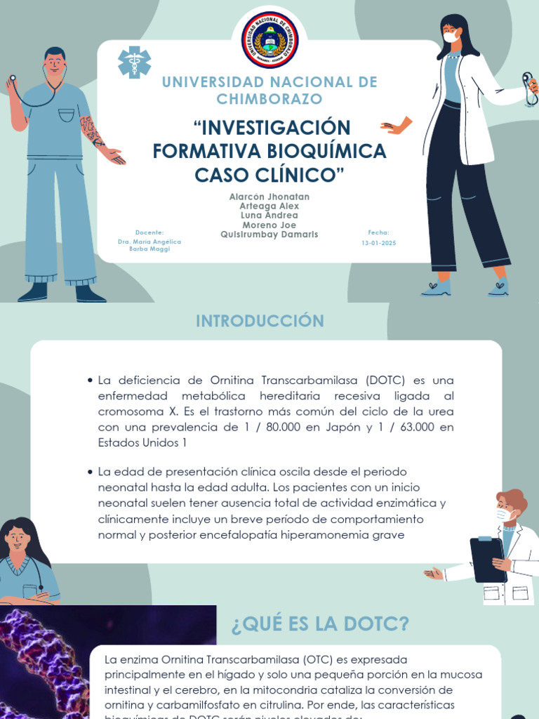 Caso clínico de DOTC y su diagnóstico | PDF | Urea | Especialidades Medicas