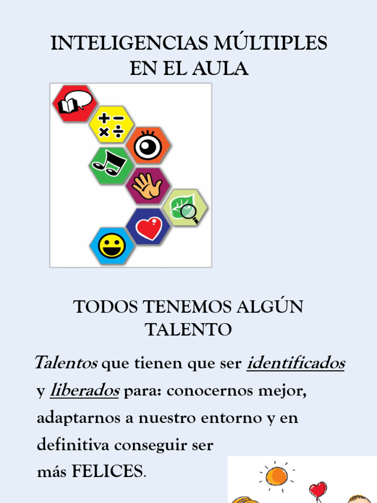 Inteligencias m+Ültiples | PDF | Inteligencia | Psicología cognitiva