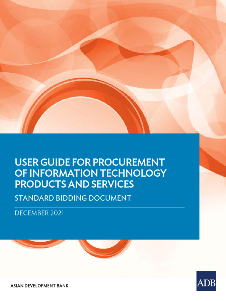 Procurement Ict Guide | PDF | Specification (Technical Standard ...