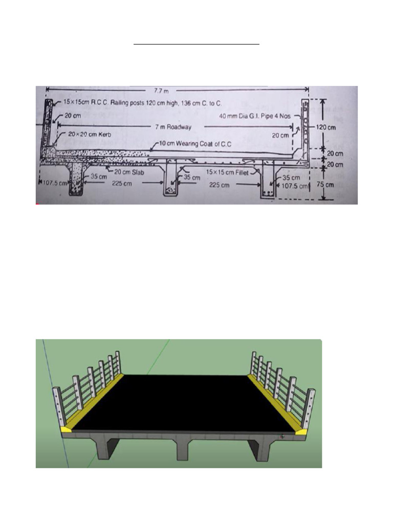RCC T Beam Decking Quantity Estimate | PDF