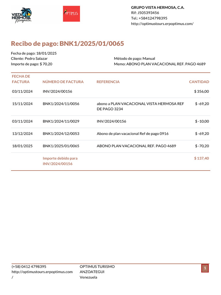 Recibo de Pago - 2025-01-20T112550.011 | PDF