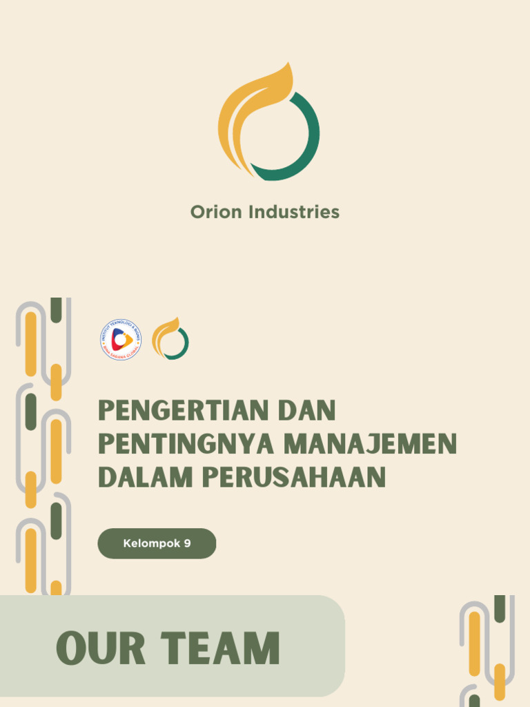 Kelompok 9 Pengantar Manajemen | PDF