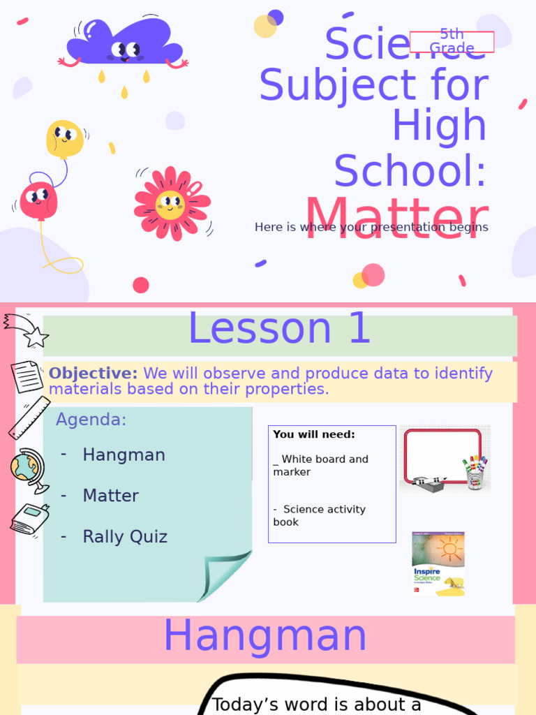 Identify Properties of Materials | PDF | Matter | Mass