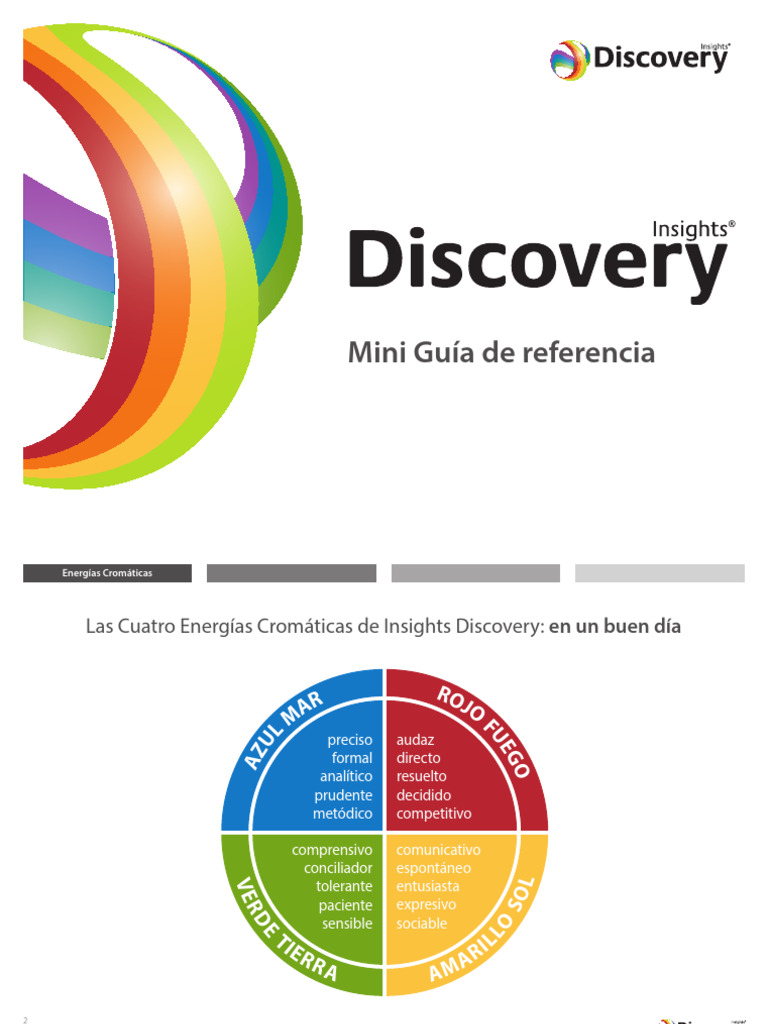 Mini Gui - A de Referencia Insights Discovery-Desbloqueado | PDF