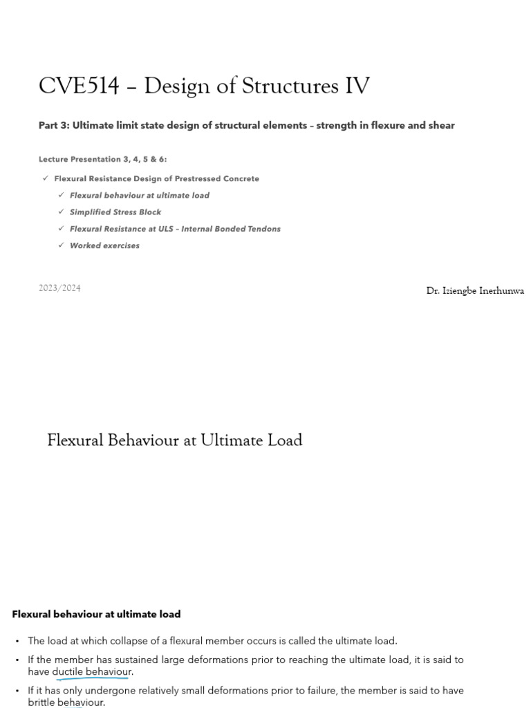 Ultimate Limit State Design Guide | PDF | Deformation (Engineering ...