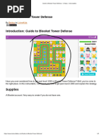 Blooket Tower Defense Strategy Guide | PDF