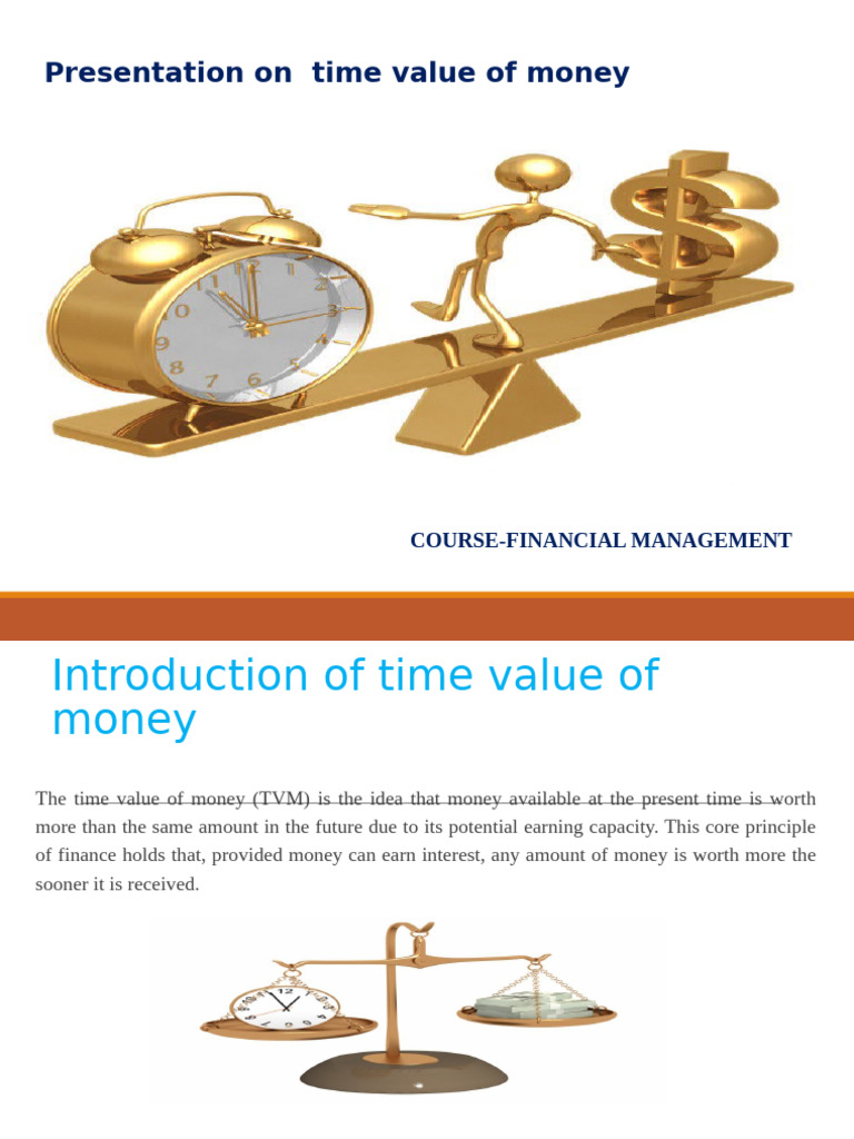 Time Value of Money | PDF | Time Value Of Money | Present Value