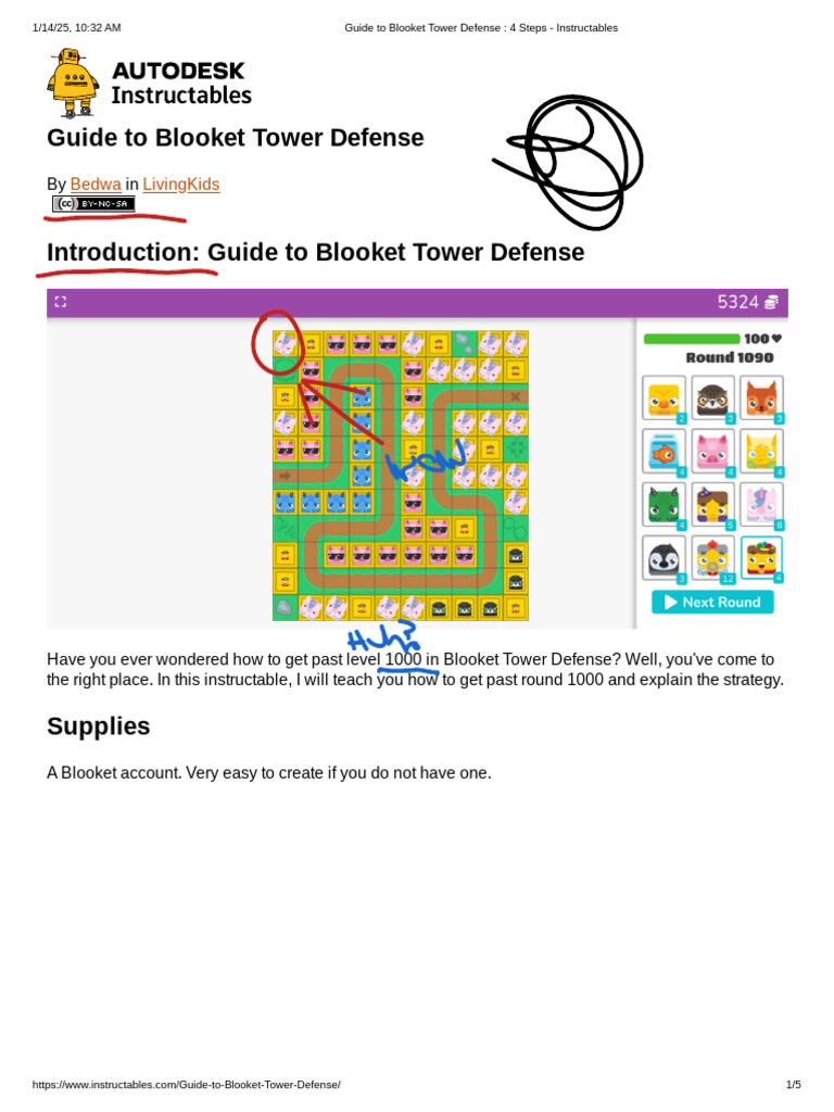 Blooket Tower Defense Strategy Guide | PDF
