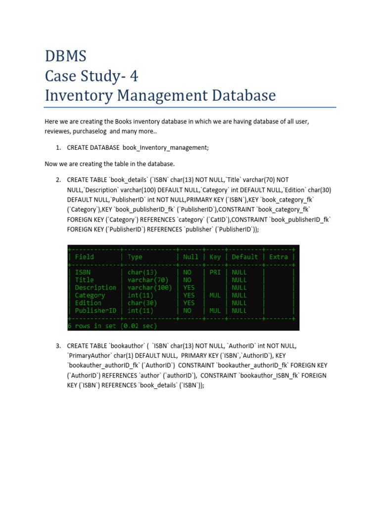 case study-4 | PDF | Data Management Software | Data Management