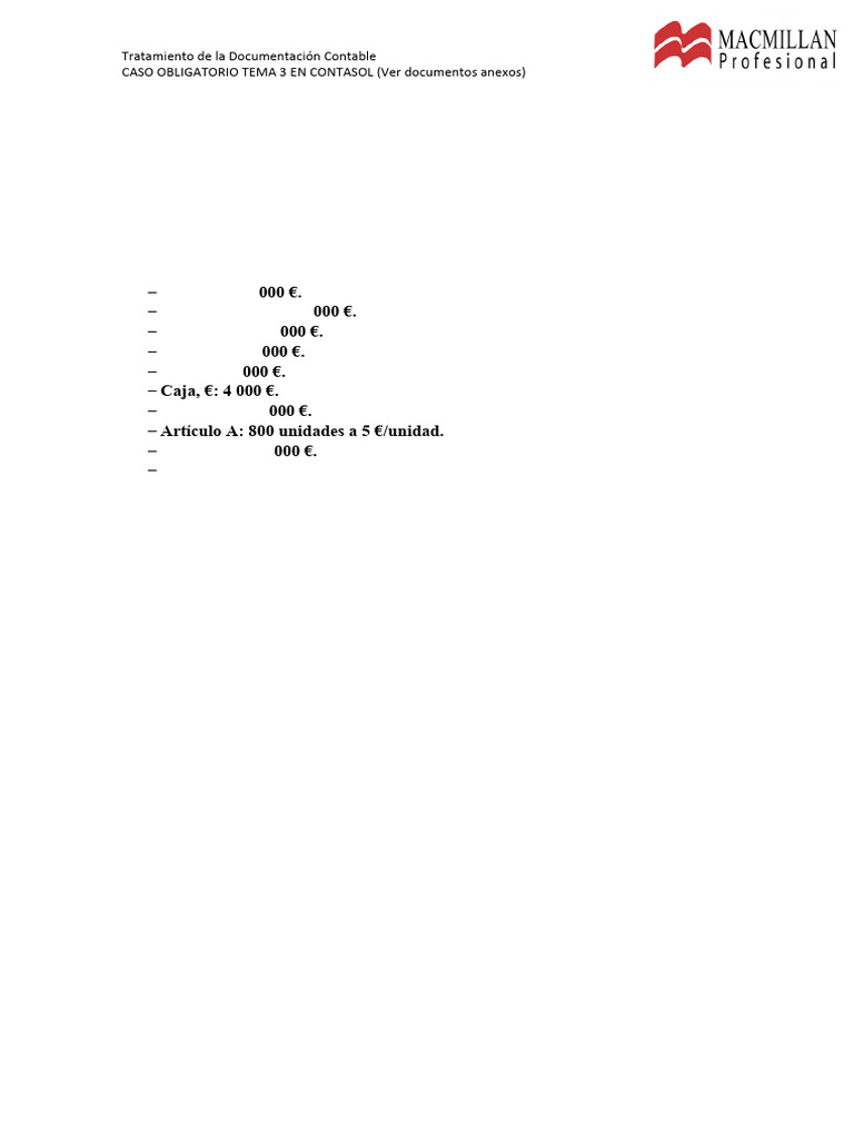Caso Final Obligatorio Tema 3 TDC | PDF | Factura | Bancos