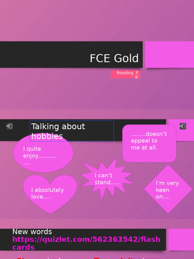 FCE Gold | PDF