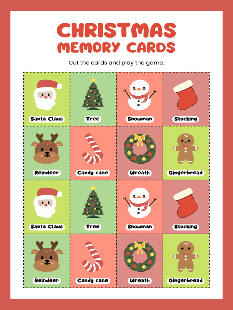 Memory Navidad | PDF