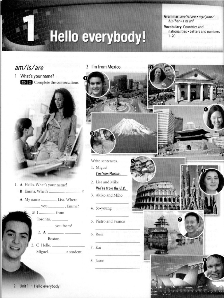 American Headway 1. Workbook (PDFDrive) - 6-24 | PDF