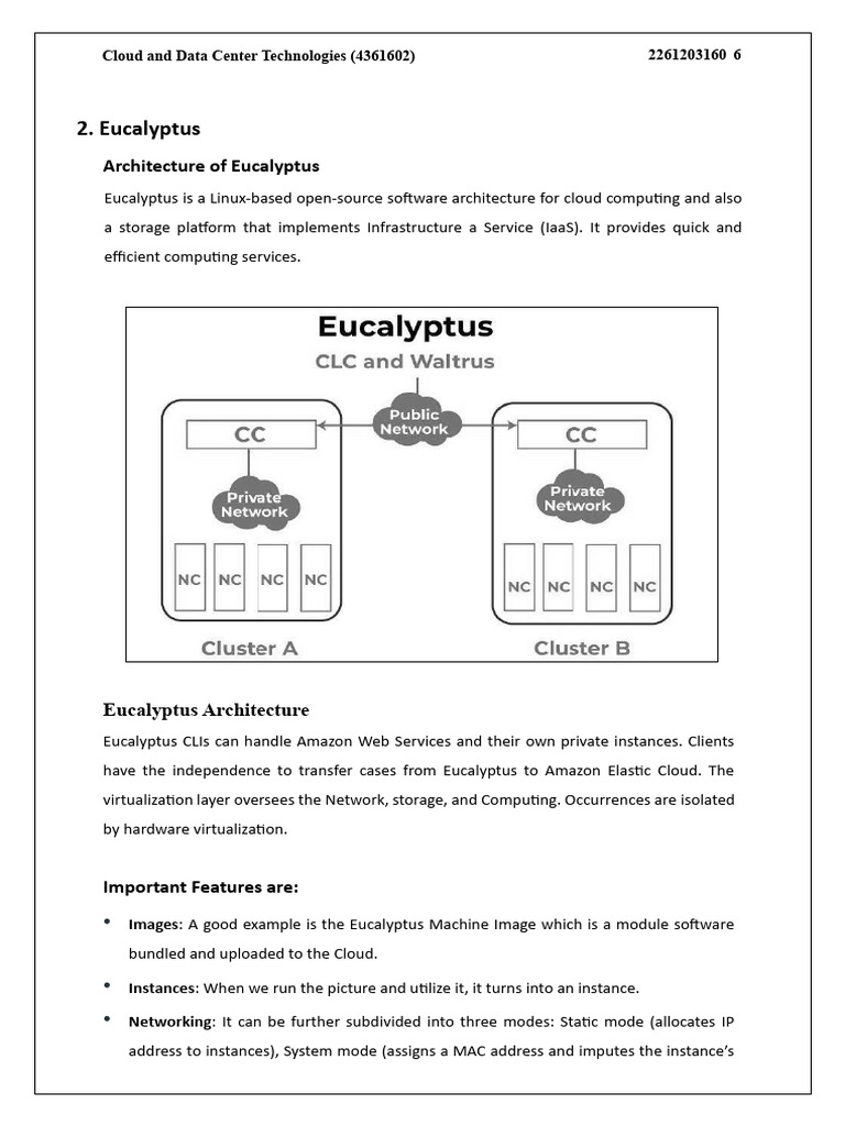 Eucalyptus | PDF | Cloud Computing | Virtualization
