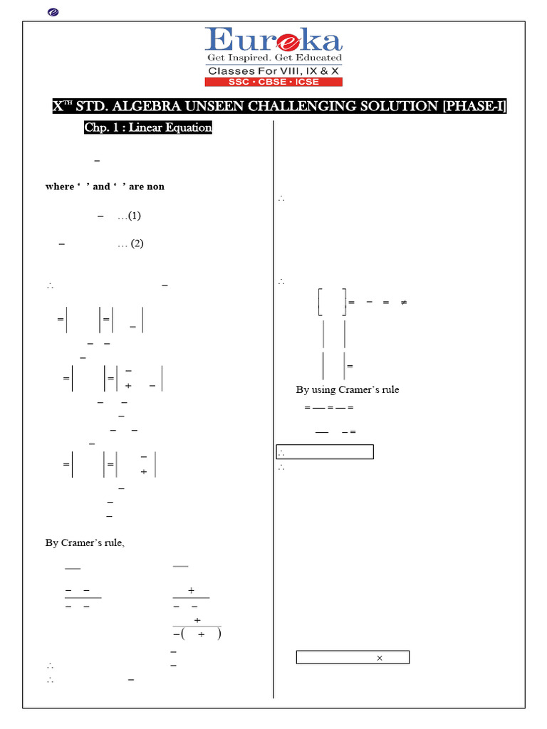Algebra Challenges for 10th Graders | PDF | Length | Speed