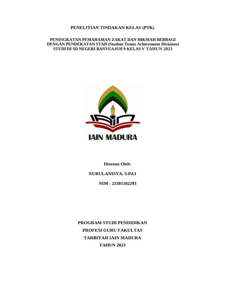 PTK NURUL ANISYA - Zainol Hasan | PDF