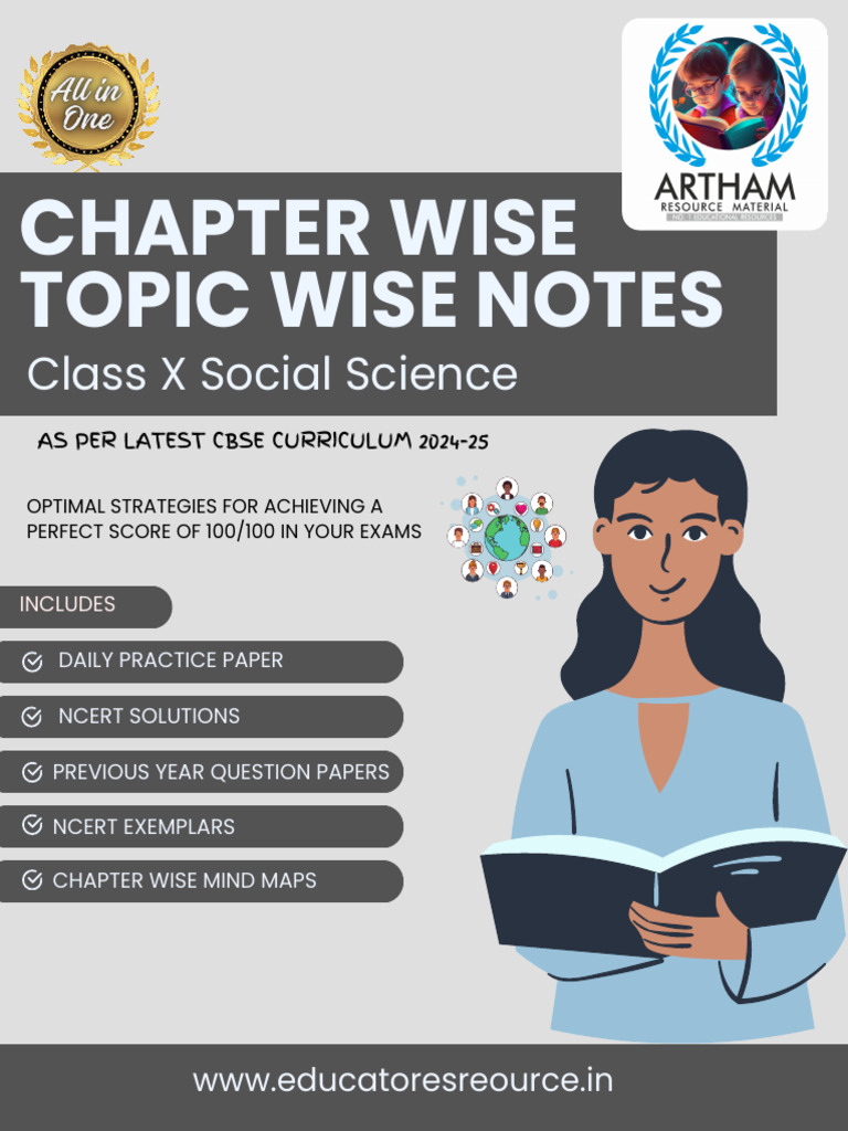 Class 10 Economics Chapterwise Topicwise Notes Chapter-2 Sectors of The ...