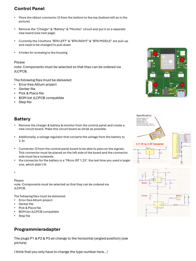 Control Panel Request V3 | PDF