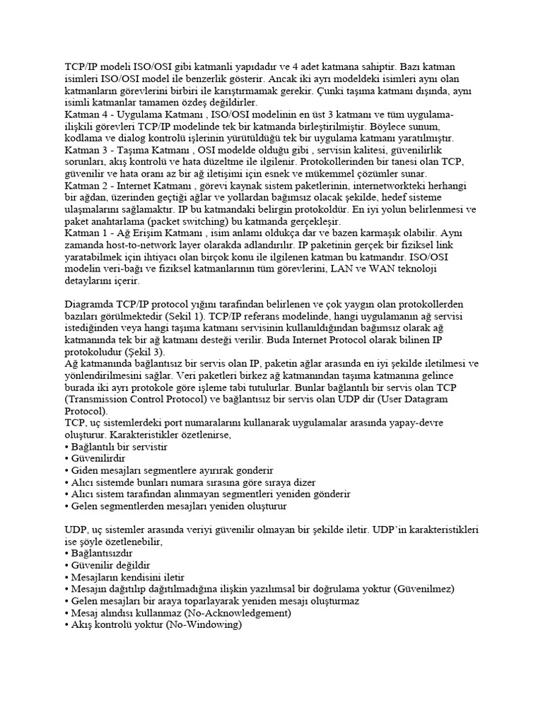 Ana Uygulama Katmanı Protokolleri - 2 | PDF