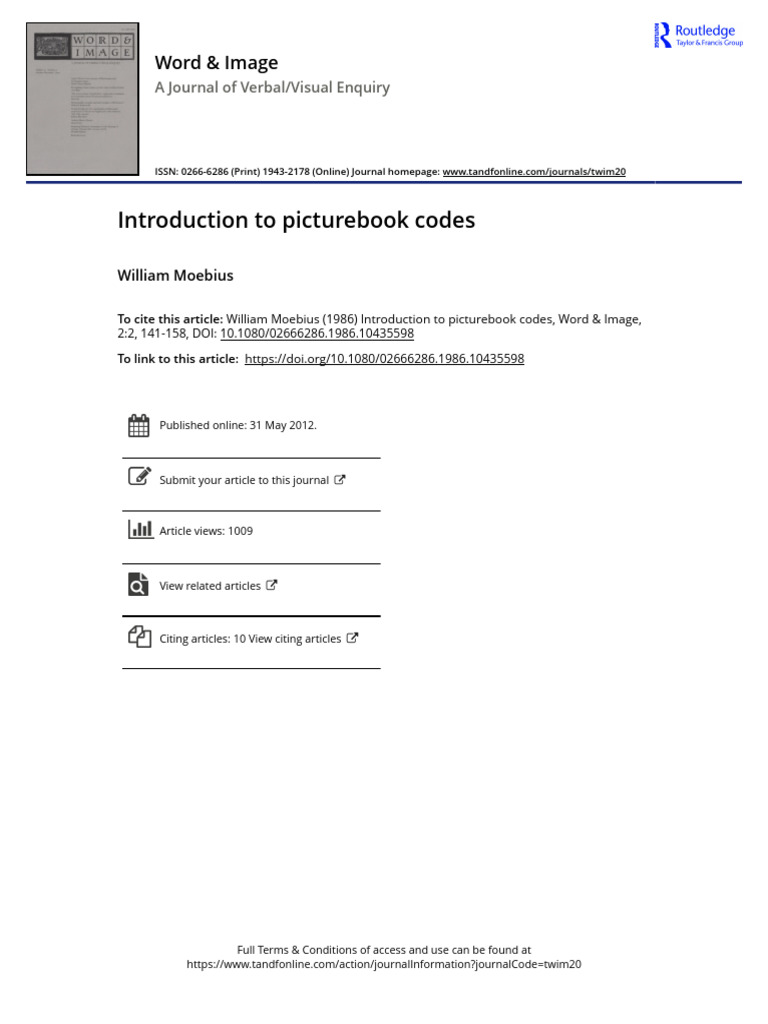 Understanding Picturebook Codes | PDF | Picture Book